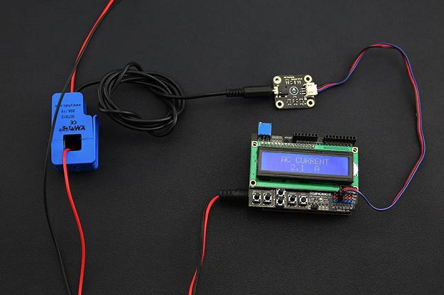 Gravity Analog Ac Current Sensor 10a 類比型交流電流感測器模組 10a 台灣智能感測科技